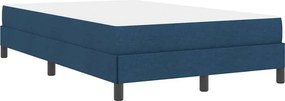 Postel s boxspringem Modrá 120 x 190 cm textil 3398478