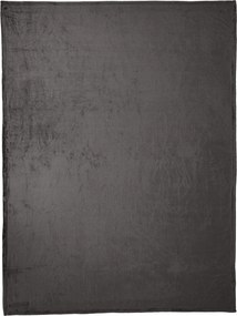 Livarno® Hebká deka, 150 x 200 cm (tmavě šedá)