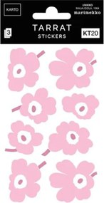 Samolepky Marimekko Unikko, růžové