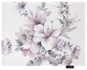 SADA 4 KS PROSTÍRÁNÍ NA STŮL VELVET5 30X40 CM KVĚTY