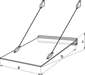 LANIT PLAST, s.r.o. stříška nad dveře LANITPLAST LAZUR 150/97 černá LG695