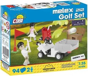 COBI 24554 MELEX golf vozítko / 94 kostek / 2 figurky / 1:35 / od 5 le