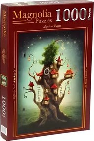 MAGNOLIA Puzzle Magický dům na stromě / 1000 dílků / 48 x 68 cm