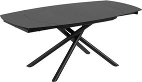 Rozkládací jídelní stůl s přídavnou deskou s keramickou deskou 100x130 cm Yodalia – Kave Home
