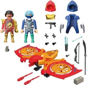 Playmobil® PLAYMO-FRIENDS 71833 Hrdina s dronem vs. podlý Ninja / Poče