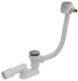 Ravak - Vanový odtokový komplet 800 s napouštěním přepadem II ClickClack, chrom X01505