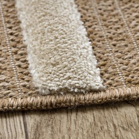 Dywany Łuszczów, Kusový koberec Spark 0686A beige/cream, 80x150, béžová, chodba / předsíň