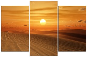 Obraz na plátně - Pouštní západ slunce 1917C (135x90 cm)