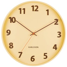 Designové nástěnné hodiny KA5920LY Karlsson 40cm