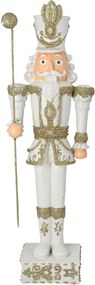 Figurka Louskáčka 55 cm bílá