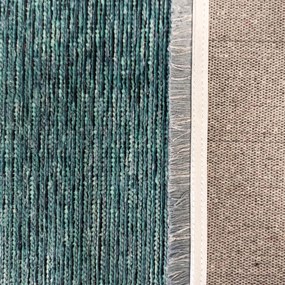 Krásný kvalitní koberec v tyrkysové barvě