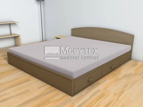 MATĚJOVSKÝ Prostěradlo světle šedé Froté Exkluziv 60x120/15