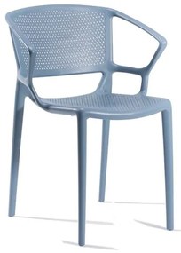 Židle Fiorellina s opěradly Barva sedáku a opěradla z recyklovaného plastu: Powder blue IS503