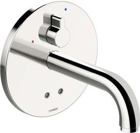 Hansa Electra - Elektronická umyvadlová baterie, bateriové napájení, Bluetooth, chrom 81812109