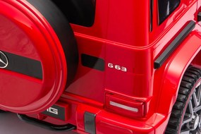 Ramiz Dětské vozidlo Mercedes G63 AMG LIFT, červené