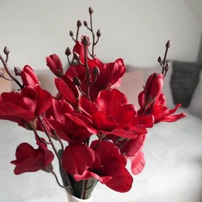 GFT Umělé květiny do vázy - červené - AKCE!