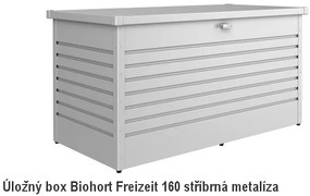 Biohort Úložný box FreizeitBox 160HIGH Barva: stříbrná metalíza