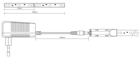 GLOBO LED BAND 39016 Dekorativní svítidlo