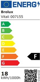 Led svítidlo/plafon Vital 18 W DW