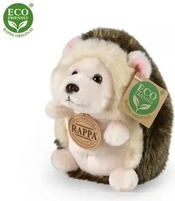 RAPPA Plyšový ježek 13 cm / ECO-FRIENDLY / od 0 měsíců