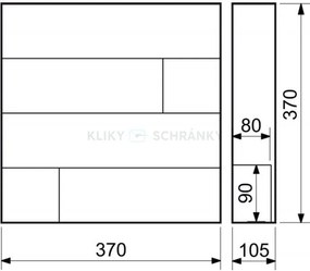 BK932 N poštovní schránka nerez