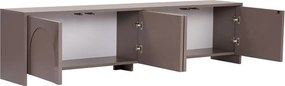 Taupe TV stolek 180x45x32 cm Aurelia – Kalune Design