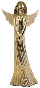 Bronzový antik kovový anděl Anael - 11*10*21 cm