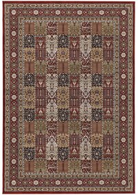 Koberce Breno Kusový koberec JENEEN 281/C78R, Červená, Vícebarevné, 80 x 140 cm