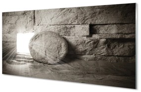 akrylový obraz Cave light 125x50 cm