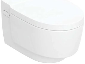 Geberit AquaClean - Elektronický bidet Mera Comfort s keramikou, závěsný, TurboFlush, SoftClosing, KeraTect, bílá 146.210.11.1