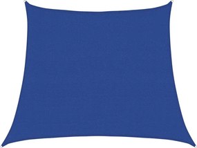 Stínicí plachta 160 g/m² lichoběžník modrá 3/4 x 3 m HDPE 311544
