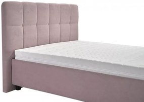 Čalouněná postel Grace 120x200 Aston růžová