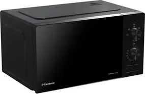 Hisense H20MOBP1G černá / Mikrovlnná trouba s grilem / 700-800W / 20l