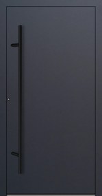 Hliníkové vchodové dveře FM Turen Premium P90 M20 BLACKLINE antracit/bílá RAL7016/9016 Orientace dveří: Levé, otevírání dovnitř, Standardní rozměr dveří včetně rámu: 100 cm x 200 cm - vnější rozměr rámu