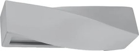 Nástěnné keramické svítidlo SOLLUX Sigma E27 1x60W bez zdroje SL.0869 šedá