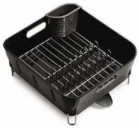 Simplehuman Kuchyňské doplňky - Odkapávač na nádobí 370x326x172 mm, černá KT1105