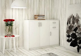 Casarredo - Komfort nábytek Komoda AGNES/HIT 3D2S, K021, bílá