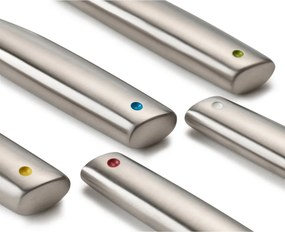 Sada nožů s rotačním stojanem 5 ks z nerezové oceli Elevate Steel – Joseph Joseph