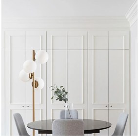 Designová stojanová lampa Qunsia 130 cm zlatá