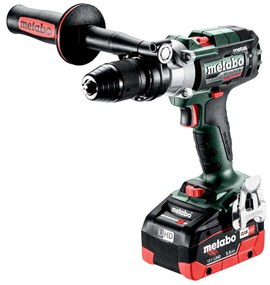 Metabo - 18V AKU vrtačka s příklepem, 2x aku 5,5 Ah LiHD, nabíječka 603183660