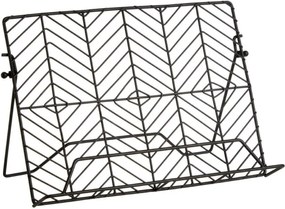 Železný stojan na knihy s recepty Premier Housewares, 16 x 30 cm