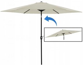 Bestent Zahradní skládací slunečník 300cm Beige Basic