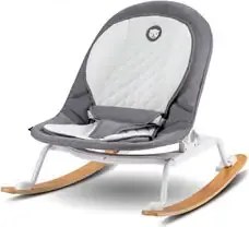 LIONELO Dětské houpací křesílko Rosa Stone Grey,White
