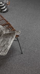 Lano, Metrážový koberec Sparkle 810, na míru, šíře 4m,5m, šedá, ab (mřížka), dětský pokoj