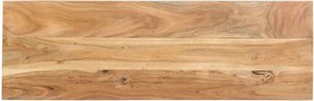 Konzolový stolek 110 x 35 x 75 cm masivní akáciové dřevo 320249