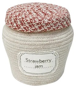 lovel.cz Úložný designový košík - Strawberry jam