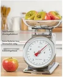 Proficook KW 1247 RETRO / Kuchyňská váha / až 5 kg