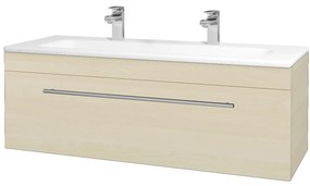 Dřevojas Koupelnová skříň ASTON SZZ 120 Varianta: D02 Bříza / Úchytka T02 / D02 Bříza
