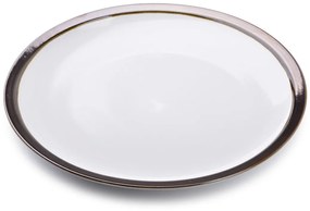 Porcelánový talíř Cal 24 cm bílý