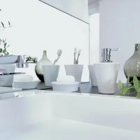 Spirella MAX Light dávkovač mýdla bílý / porcelán / 250 ml
